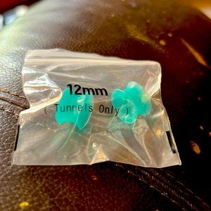 Accessories | 12mm Ear Gauges Tunnels Color Teal | Poshmark